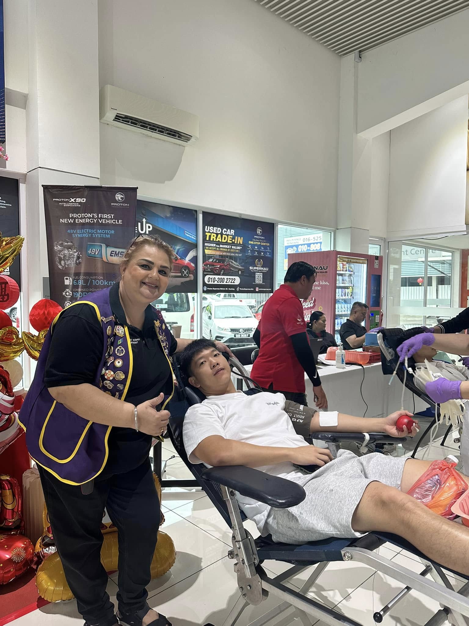 Community Heroes Unite: Blood Donation and Organ Pledge Drive in Kuching