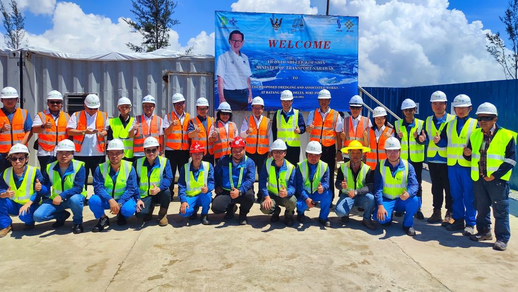 Kuala Baram Delta Dredging Project to Finish Early by 2026